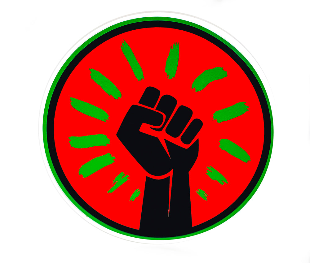 The God Box/Black Fist Stickers (set of 2) – David Banner Shop